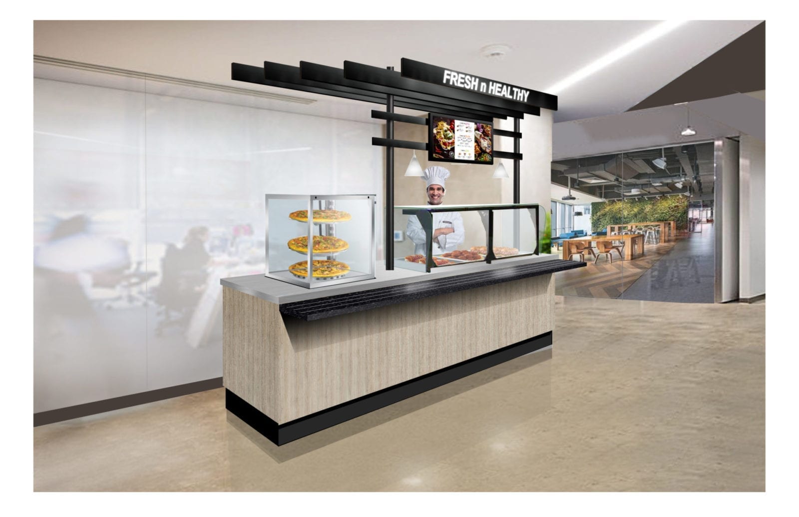 Canteen Counter Design